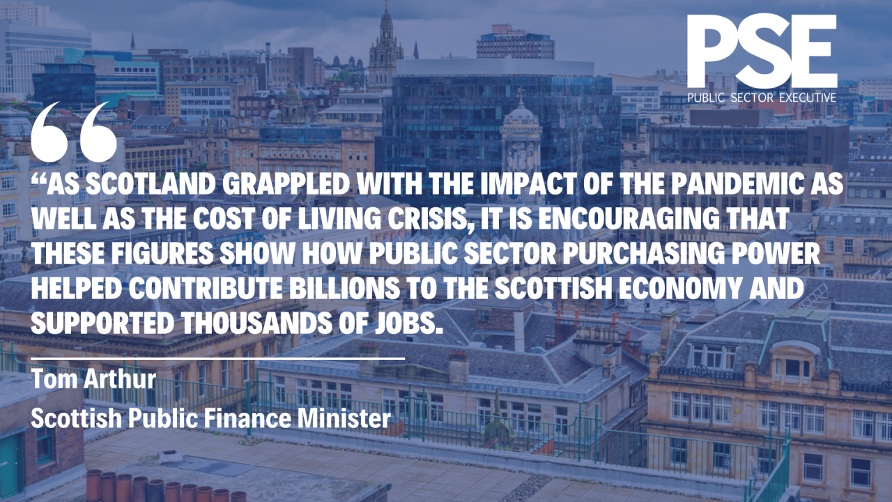 Scotland’s public procurement generating billions | Public Sector News